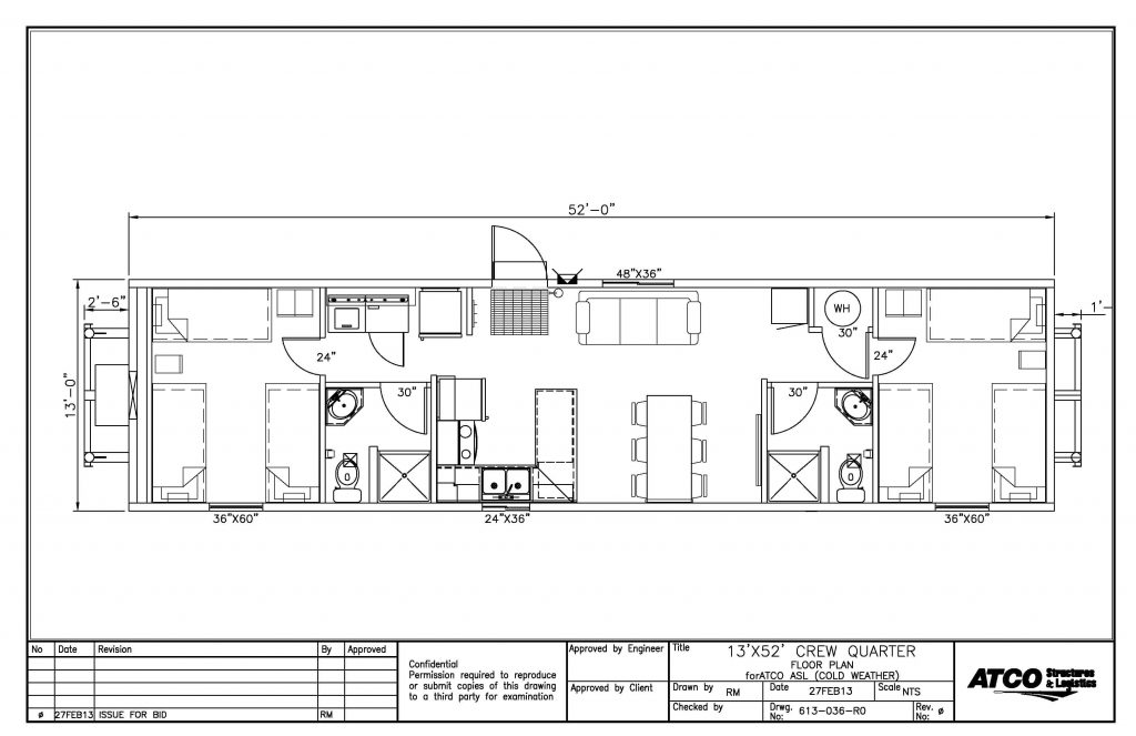 Our Comfortable Crew Quarters | RapidFire Rentals